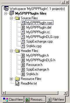 SPIP Plug-in Wizard for Microsoft Visual Studio C++ 6.0